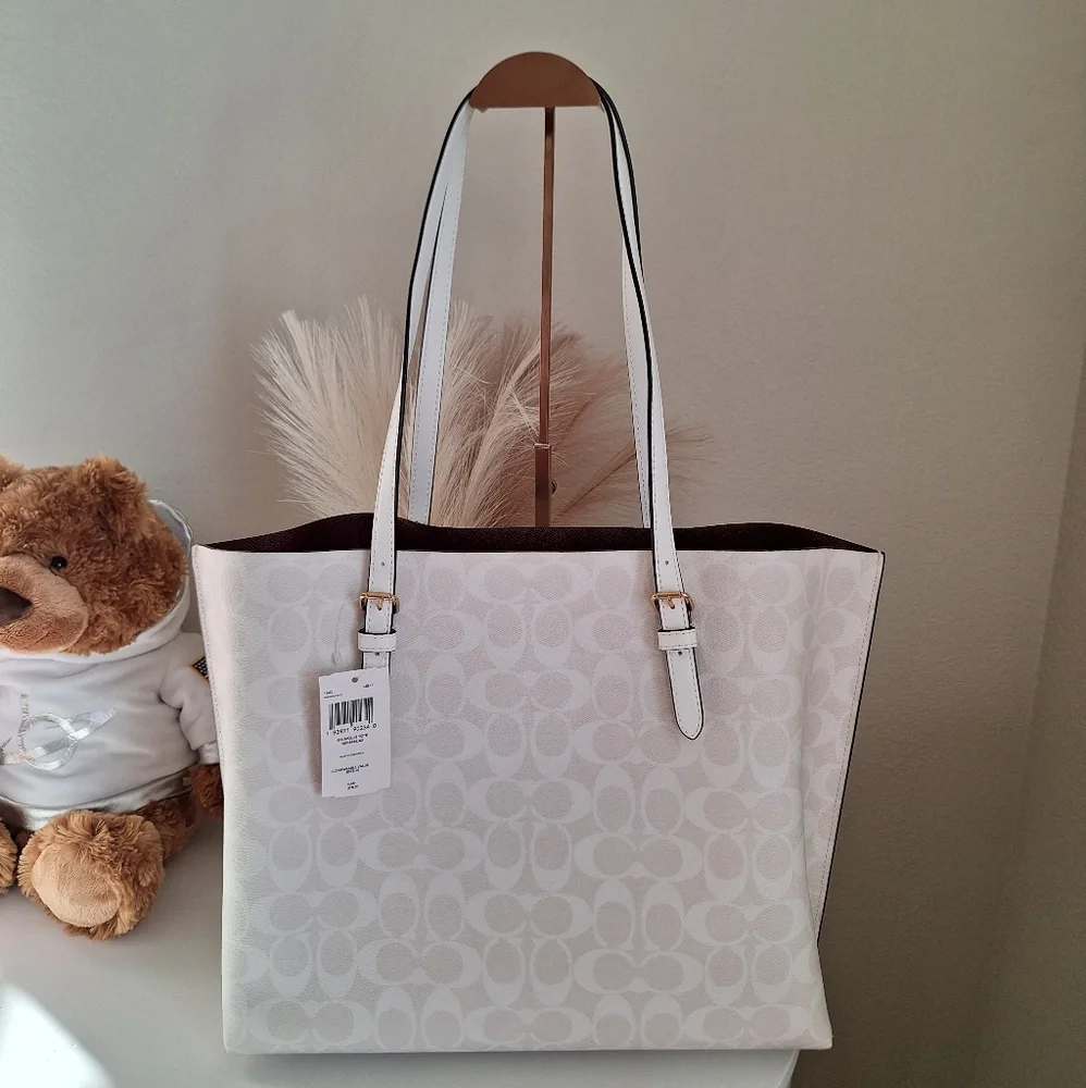 Coach | Bags | Nwt Coach 665 Mollie Tote Bag In Signature Canvas ...